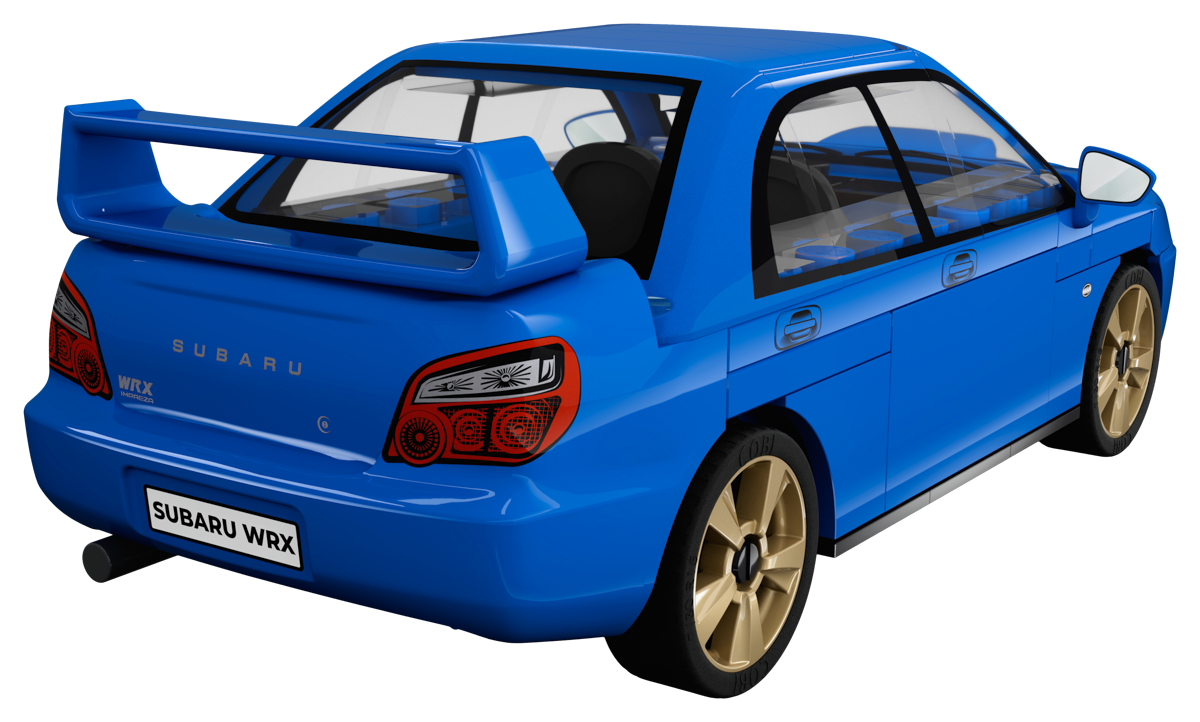 COBI Subaru Impreza WRX Car: Set #24648 – COBI Official Store