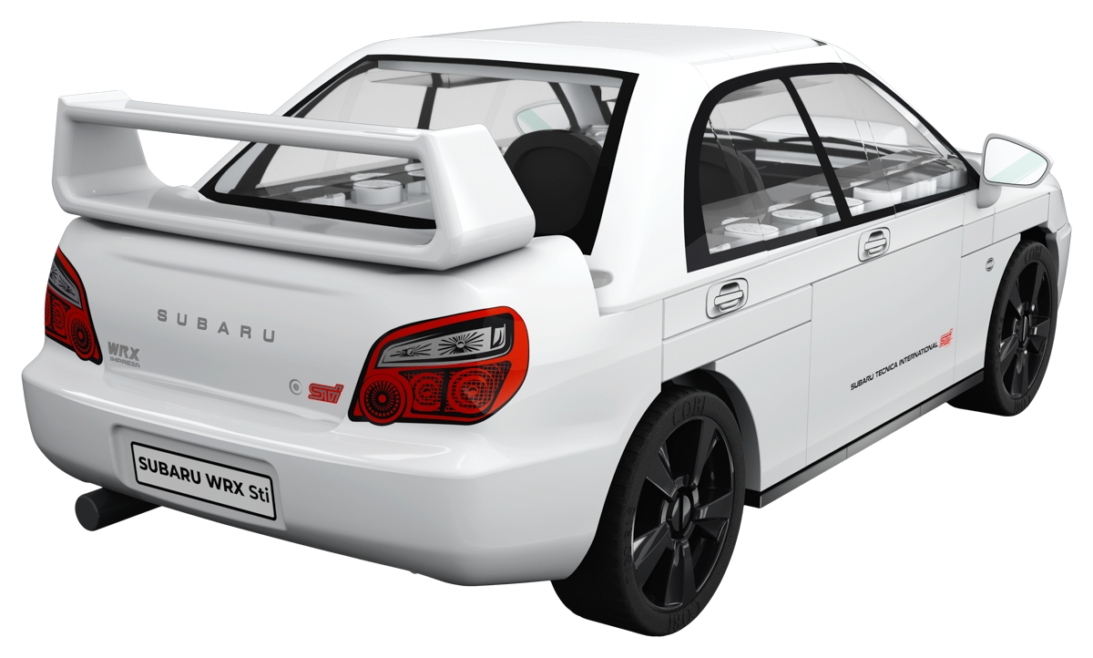 COBI Subaru Impreza WRX STI Car: Set #24649 – COBI Official Store