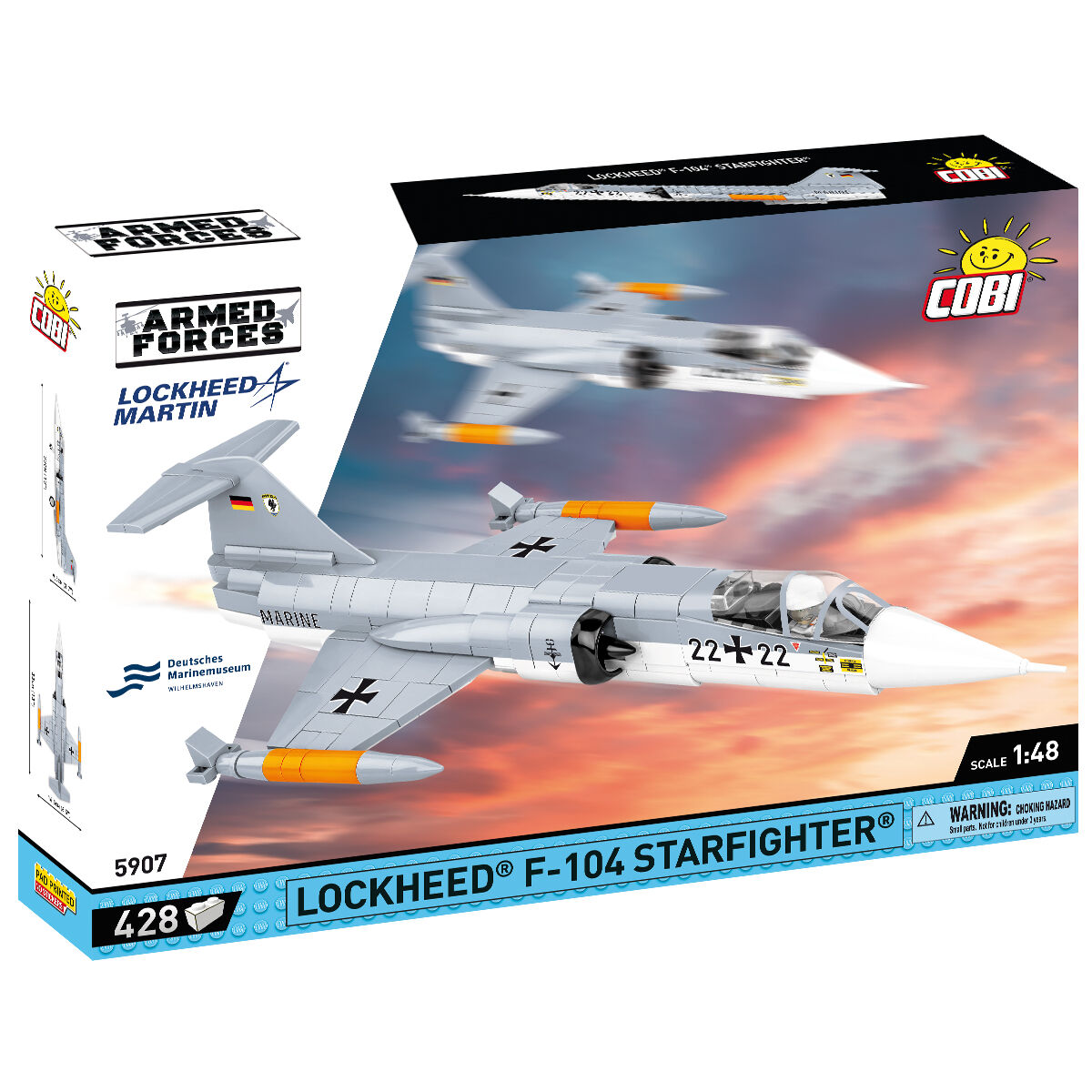 COBI LOCKHEED F-104 Starfighter Jet Fighter: Set #5907 – COBI Official ...