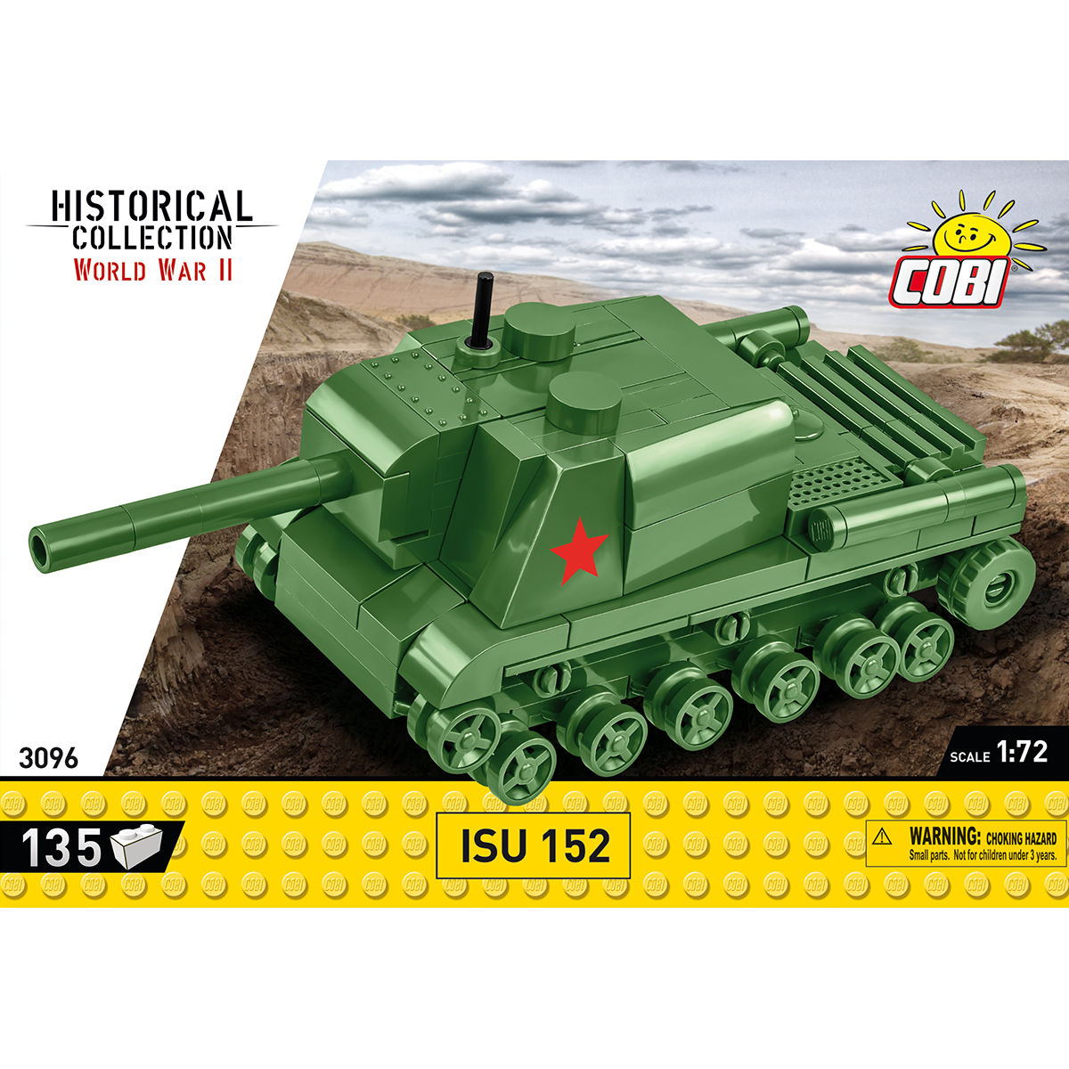 COBI ISU 152 Tank 1:72 Scale: Set #3096 – COBI Official Store