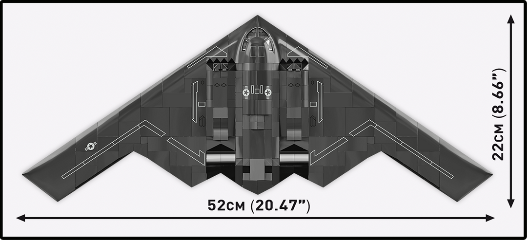 COBI Northrop B-2 Spirit Stealth Bomber: Set #5916 – COBI Official Store