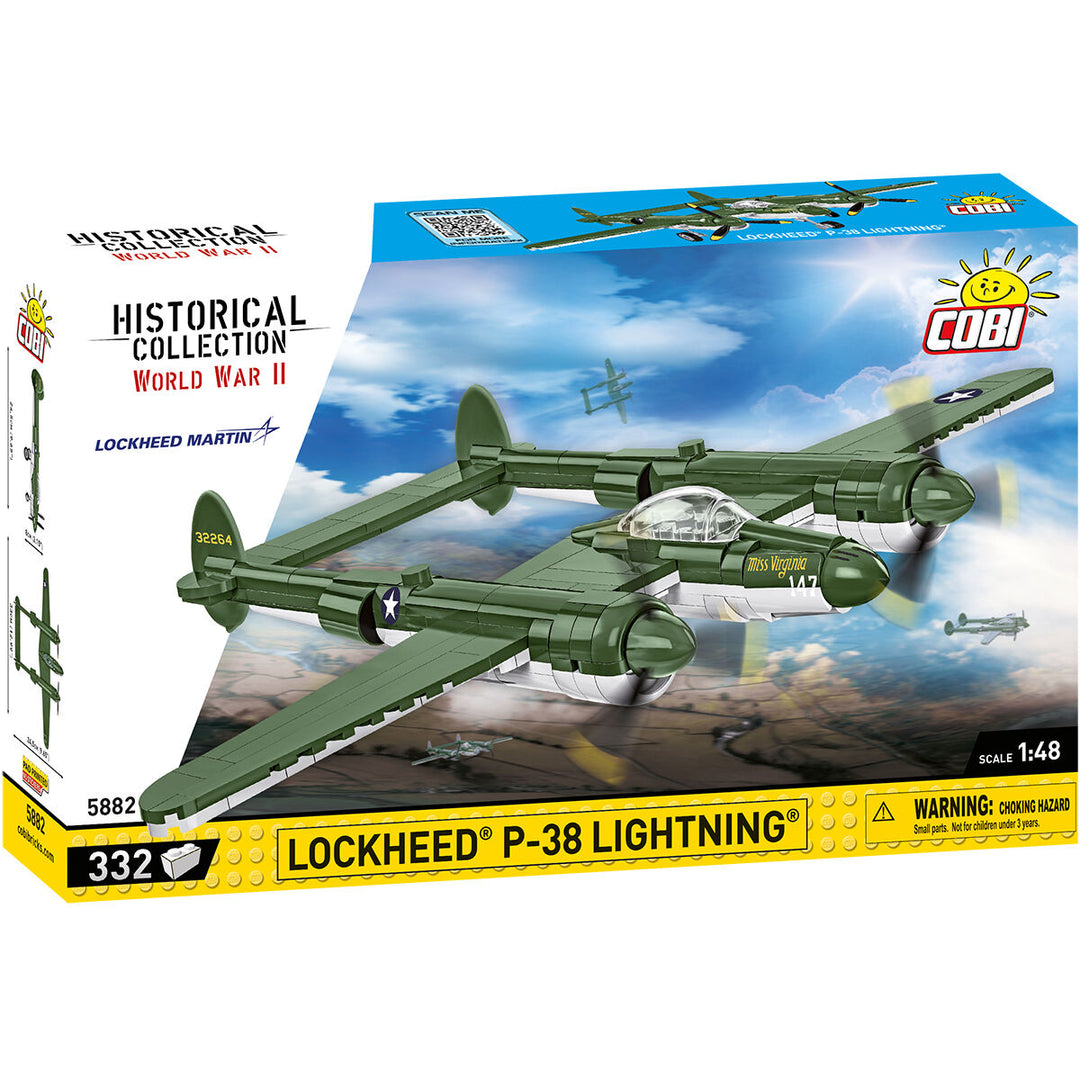 COBI Lockheed P-38 Lightning Fighter : Set #5882 – COBI Official Store
