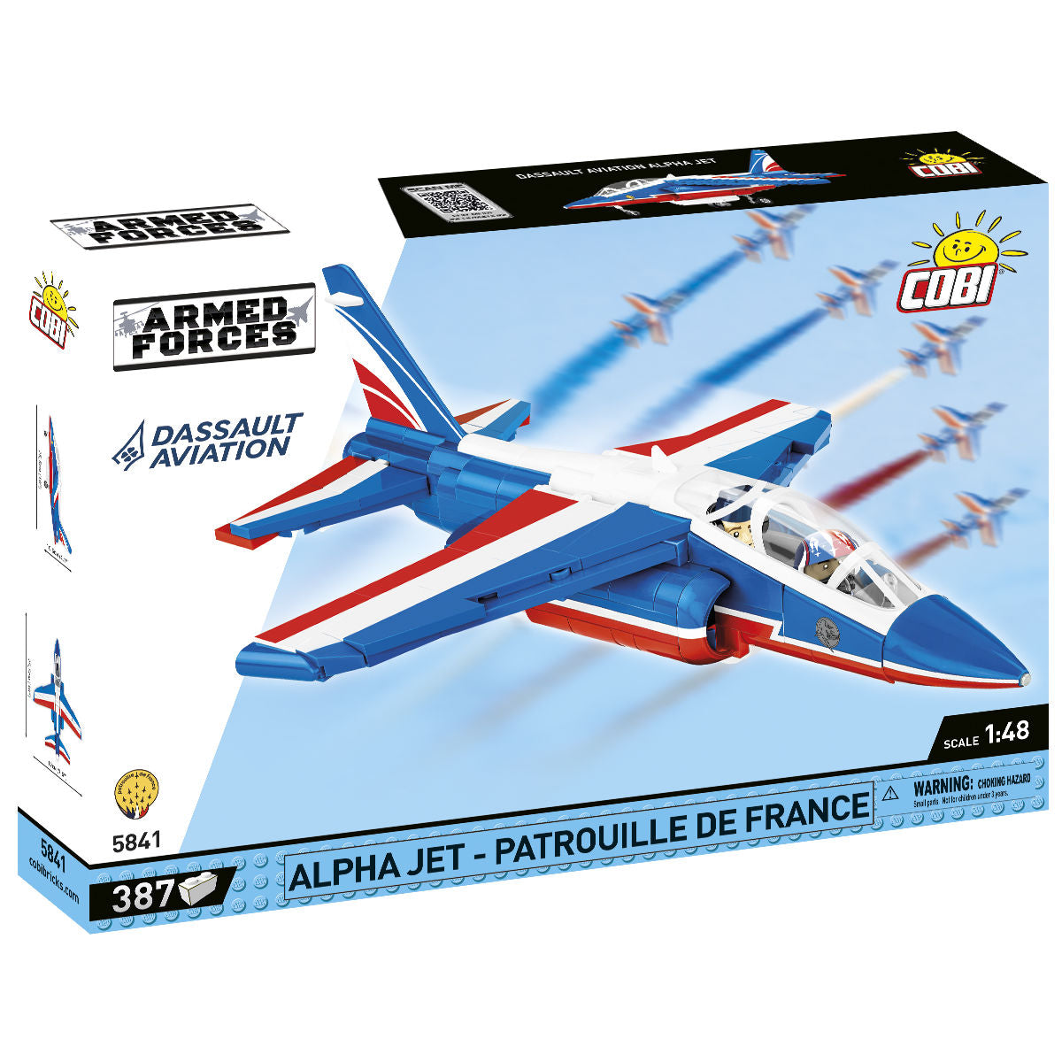 COBI Alpha Jet - Patrouille de France Attack Jet: Set #5841 – COBI ...
