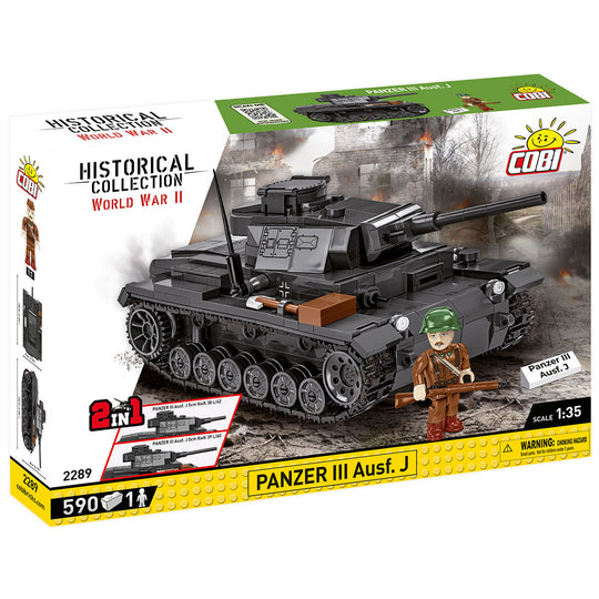 COBI Panzer III Ausf. J Tank : Set #2289 – COBI Official Store