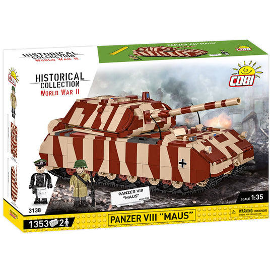 COBI Panzer VIII "Maus" Tank: Set #3138 – COBI Official Store